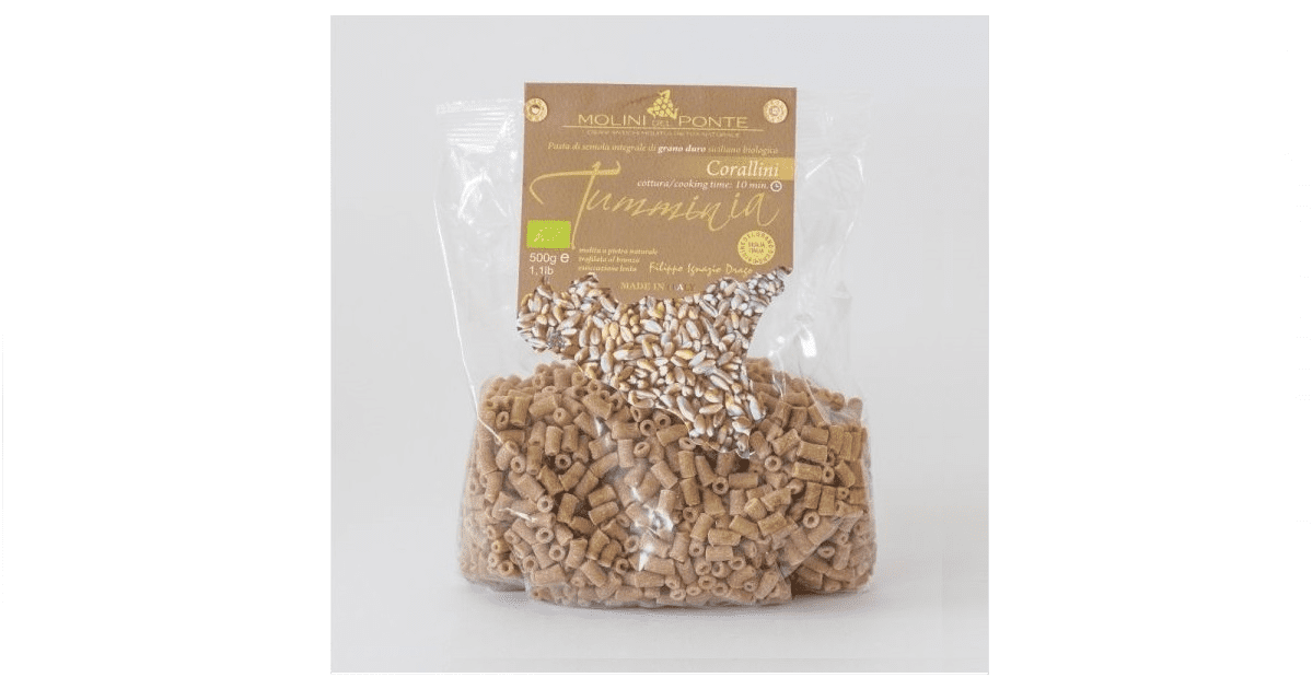 Corallini Pasta Integrale di Tumminia 500g BIO | Sapori del Belice